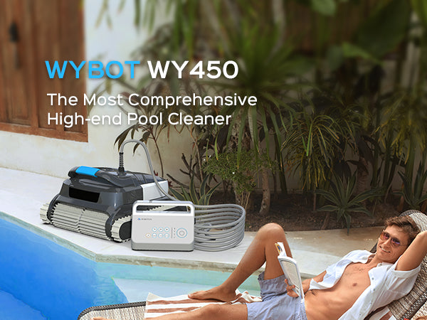 WYBOT L1 High-end Corded Robotic Pool Cleaner with APP Control