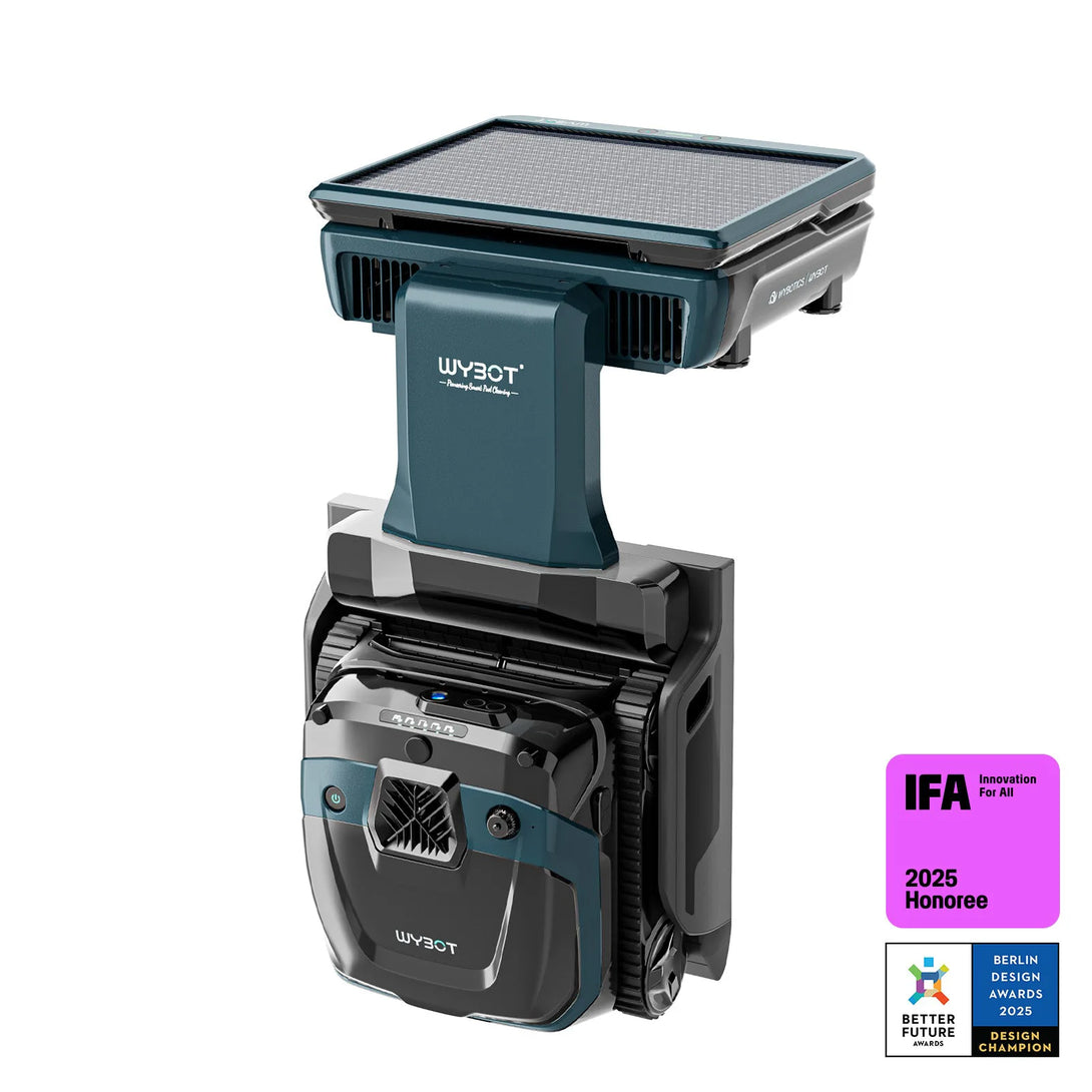 WYBOT S3 Robotic Pool Cleaner with Omni Dock — 20× Faster