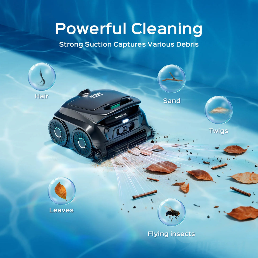 WYBOT B1 Cordless Robotic Pool Cleaner for Above Ground/In-Ground Pool