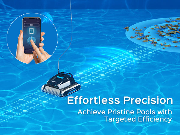 WYBOT L1 High-end Corded Robotic Pool Cleaner with APP Control