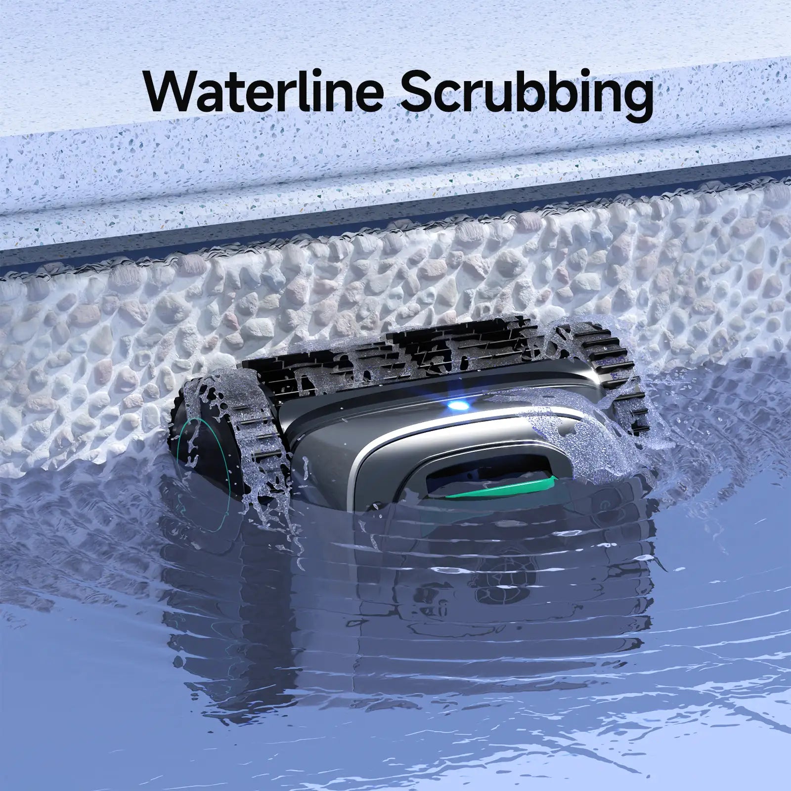 WYBOT C1 Cordless Robotic Pool Cleaner with App and Waterline Cleaning
