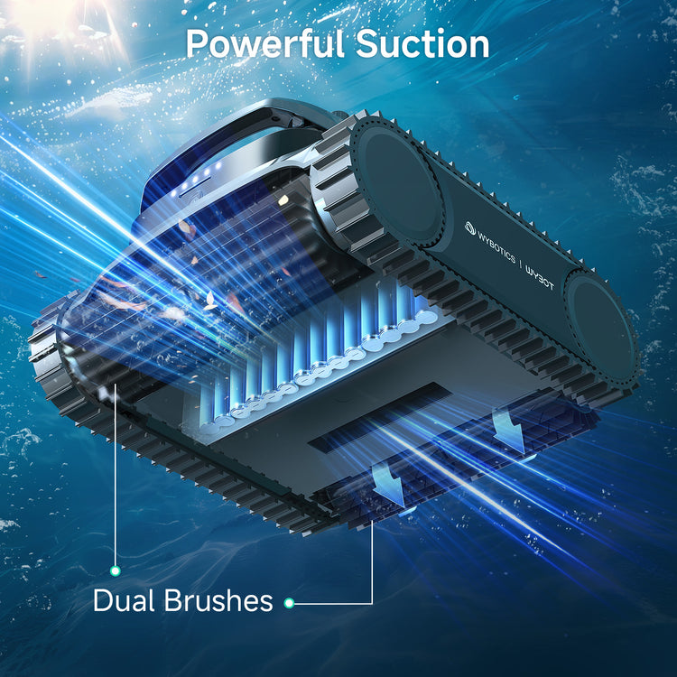 WYBOT M2 Vision Tech High-End Cordless Robotic Pool Cleaner Vacuum