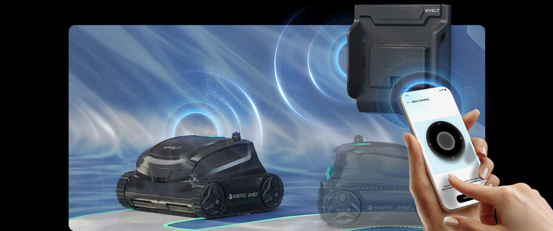 WYBOT S2 Pro with Charging Dock High-end Cordless Robotic Pool Cleaner